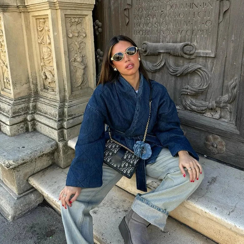 Elegant denim jacket – DESTINY