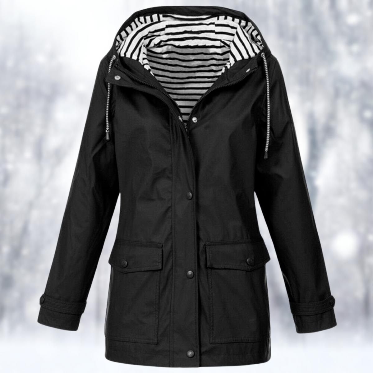Waterproof and windproof jacket for women - Comfortable and versatile ...