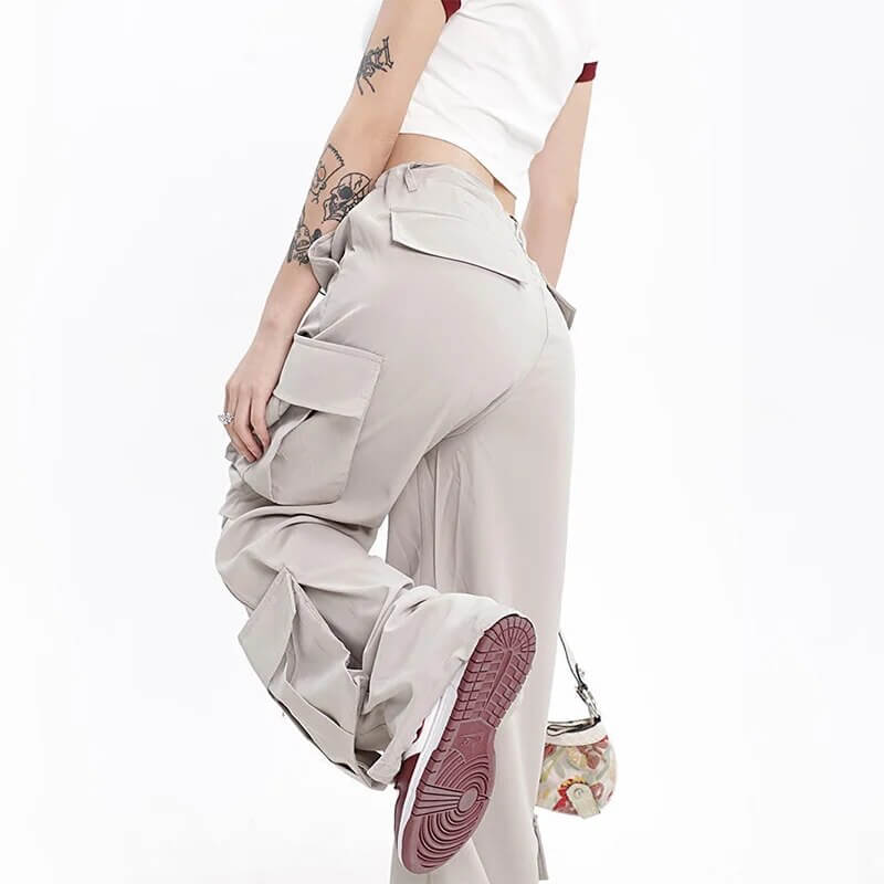 Elfie - Hip Hop Oversize Cargo Pants for Women – DESTINY