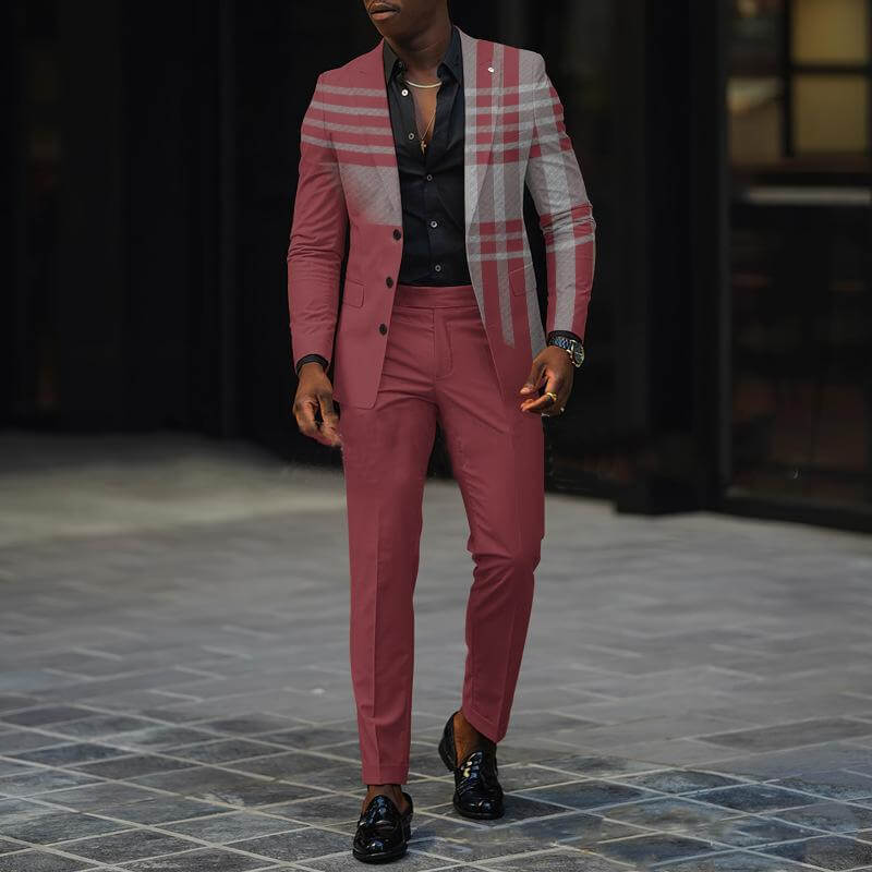 Men's Casual Gradient Suits 44544885L – DESTINY